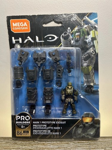 Mega Construx Pro Builders HALO MARK 1 PROTOTYPE EXOSUIT Set GLB71 ...