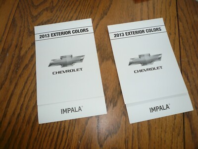 2013 Chevrolet Impala Color Selector Exterior Colors - 2 for 1 Price | eBay