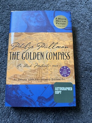 The Golden Compass by Philip Pullman - 10th Anniversary Ed - SIGNED ...