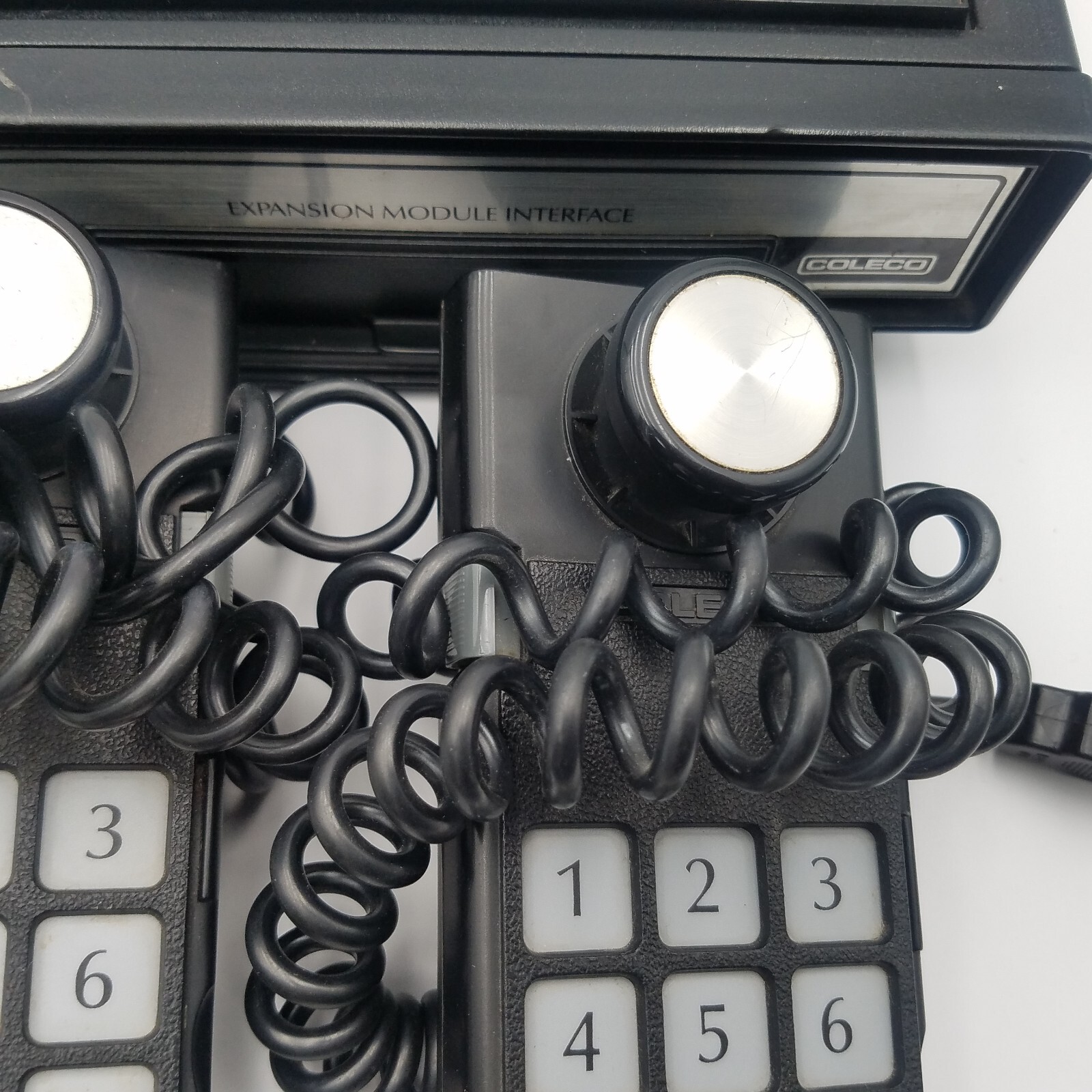 Coleco ColecoVision Console 1982 w/ Power Cable & 2 Controllers Tested ...