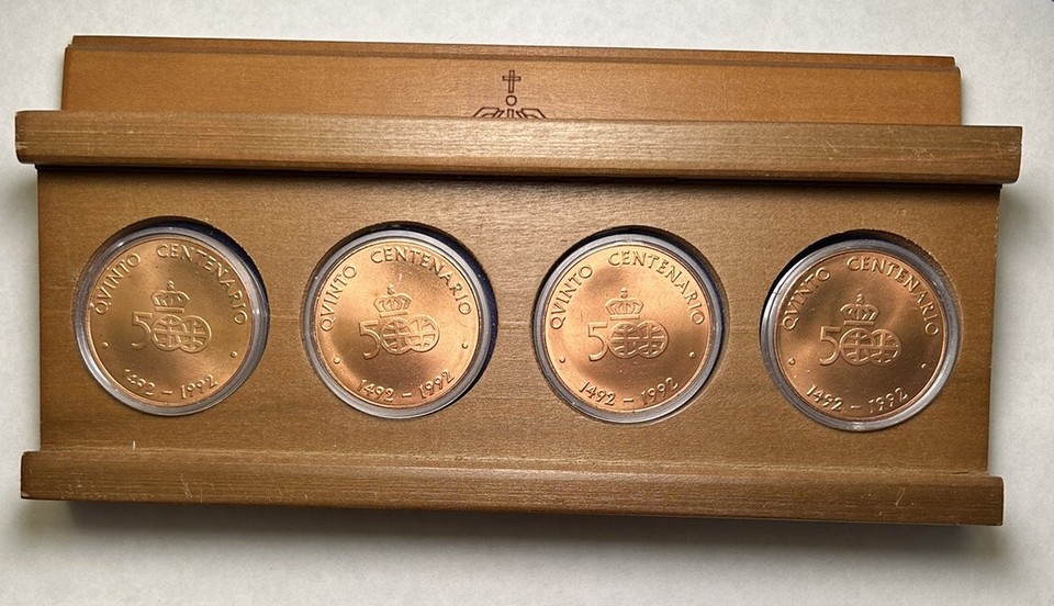 Official Caravel Bronze Collection, Quincentennial Of Discover Of ...