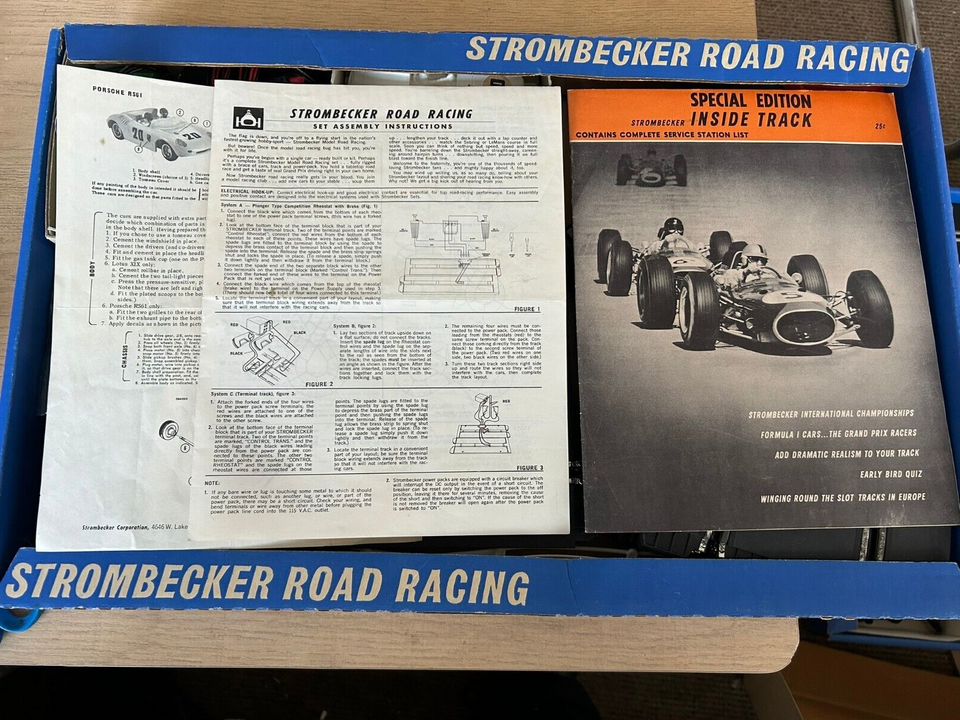 Strombecker International Road Race Set 1/32 scale slot car set | eBay