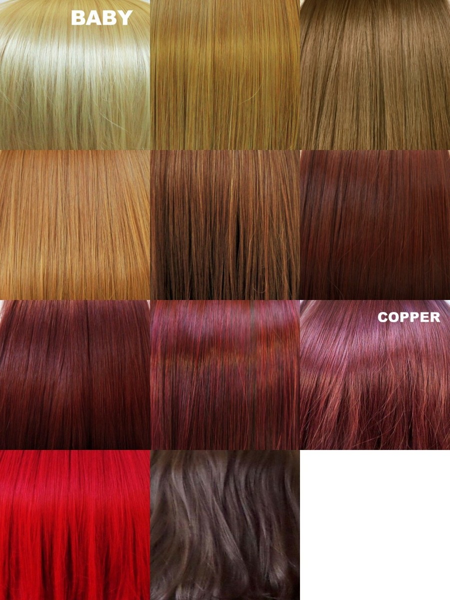 Half Red And Half Brown Hair
