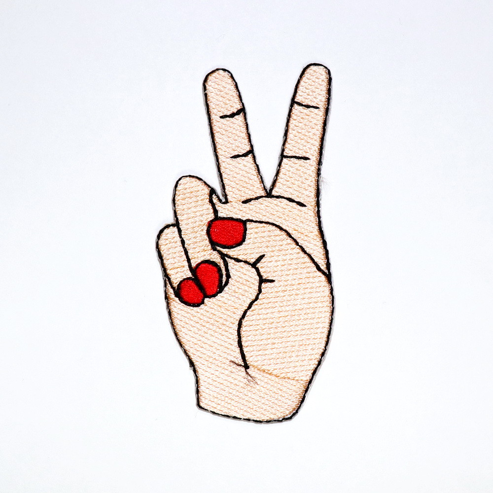 Love Peace Sign Rock