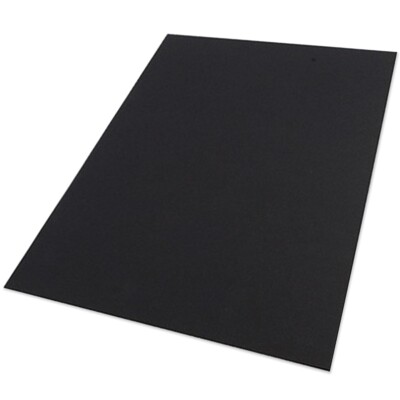 8x BLACK A3 CARD SHEETS 200gsm Large Art Craft Drawing Collage Thick ...
