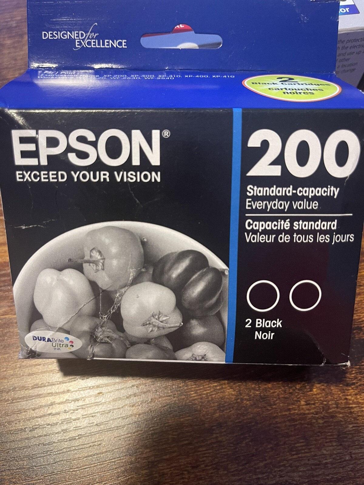 NEW OEM Epson T200 BLACK 2-PACK Printer Ink Cartridge NEW | eBay
