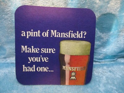 Mansfield Beer Coaster | eBay