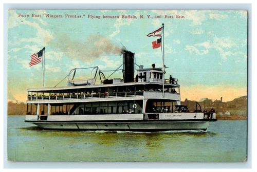 Ferry Boat Niagara Frontier Plying Between Buffalo NY And Fort Erie ...