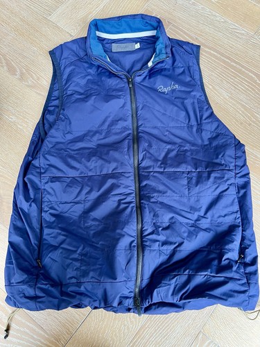 Rapha Insulated Gilet, Blue, Medium, Bikepacking | eBay