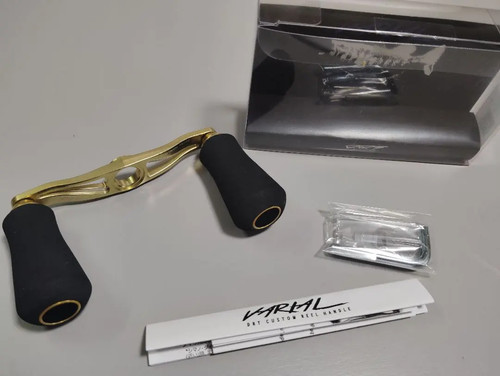 DRT VARIAL p.c.d 100/MK3 rim Gold fishing reel handle NEW From Jp | eBay