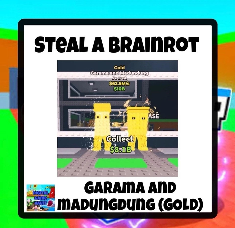 Steal A Brainrot Garama And Madundung Variants | eBay