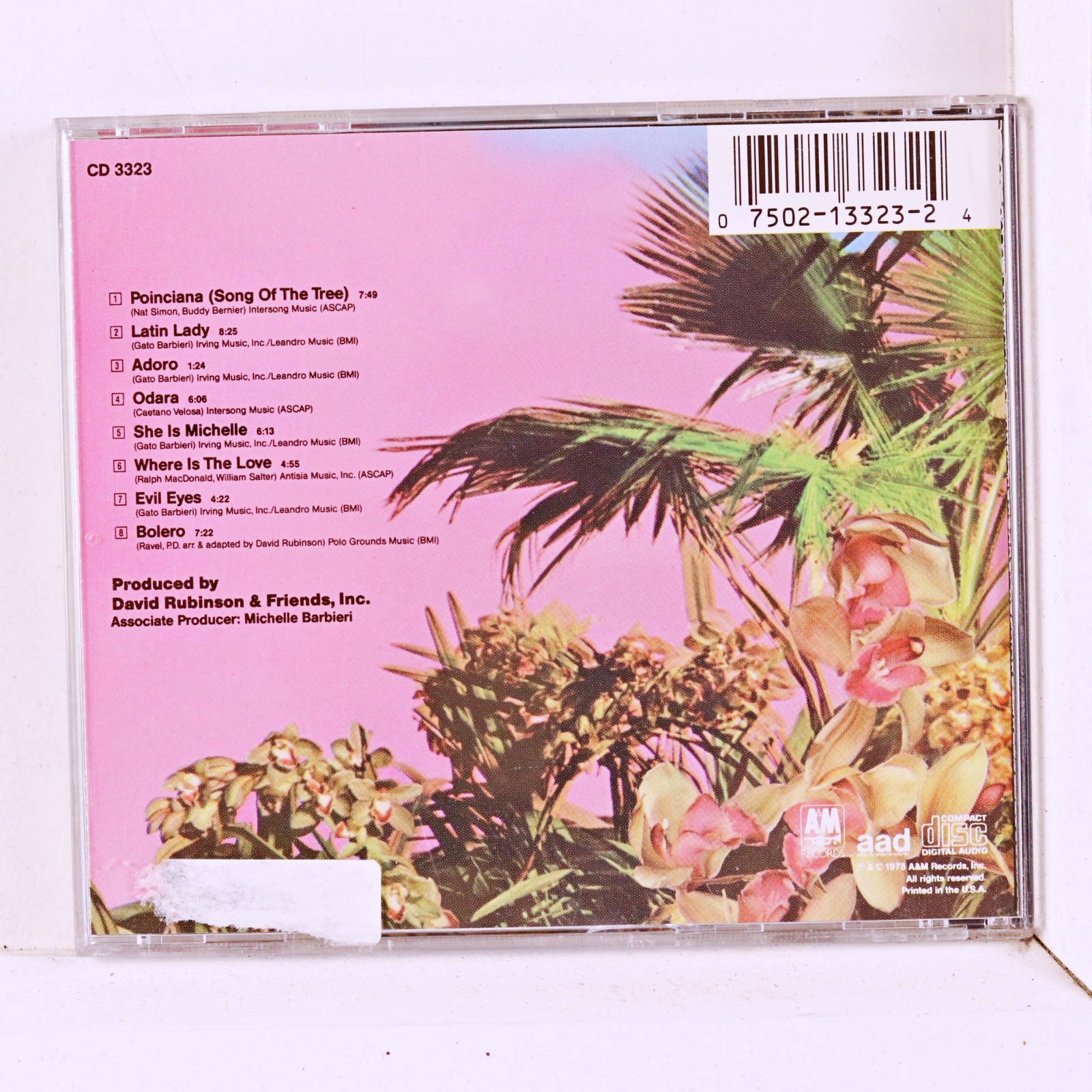 Tropico [Bonus Track] by Gato Barbieri (CD, 1989) for sale online | eBay UK