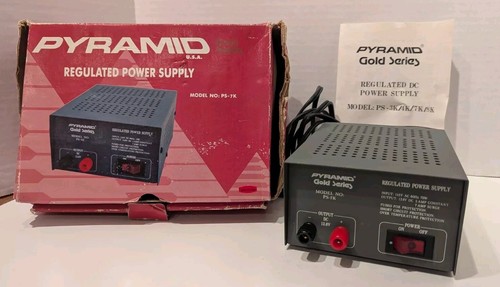 Pyramid PS-7K Regulated Power Supply - 13.8 Volt / 5 Amp Constant / 7 ...