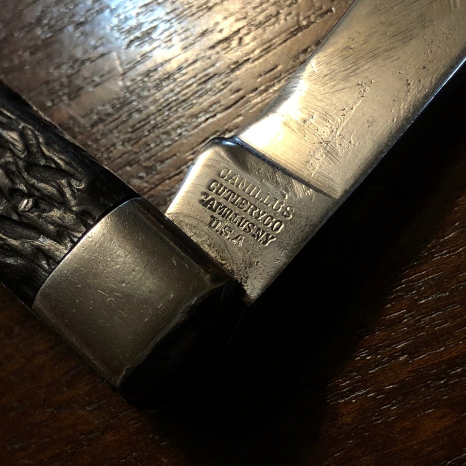 WW2 30s 40s Camillus Model 425 Q5 USCG Rope Knife Folding Pocket Knife ...