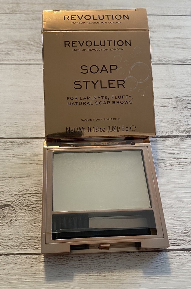 Makeup Revolution Soap Styler Fluffy Eyebrow 0.18 oz | eBay