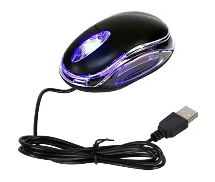 Wired USB Optical Mouse For Pc Acer Laptop Computer Desk Scroll Wheel ...
