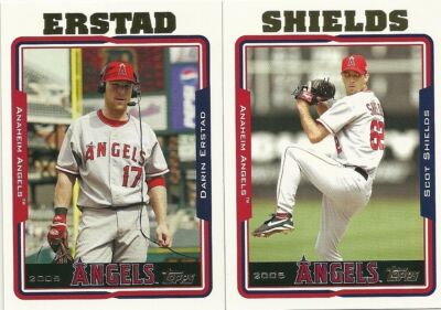 2005 Topps Anaheim Angels Team Set | eBay