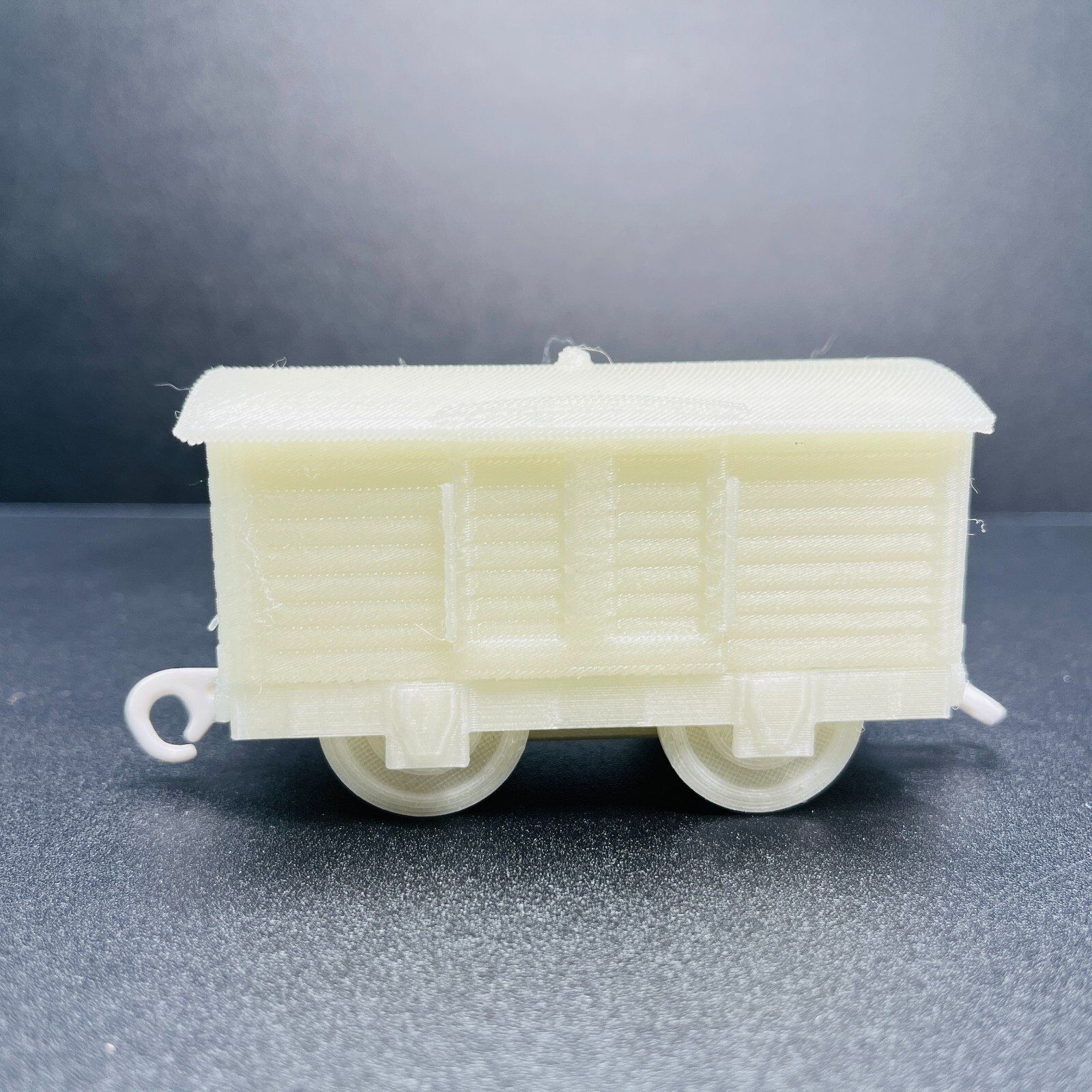 Thomas & Friends Trackmaster CUSTOM Green Glow In Dark Box Car Train ...