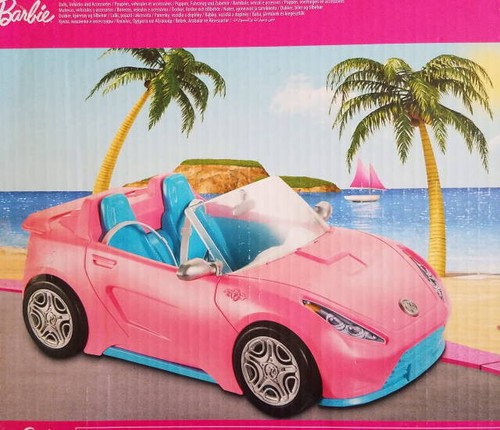 2022 Pink BARBIE CAR Automobile AND small Blue POOL w/ Ladder New NO ...