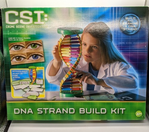 CSI:Crime Scene Investigation DNA Strand Build Kit Educational (Ages 10 ...