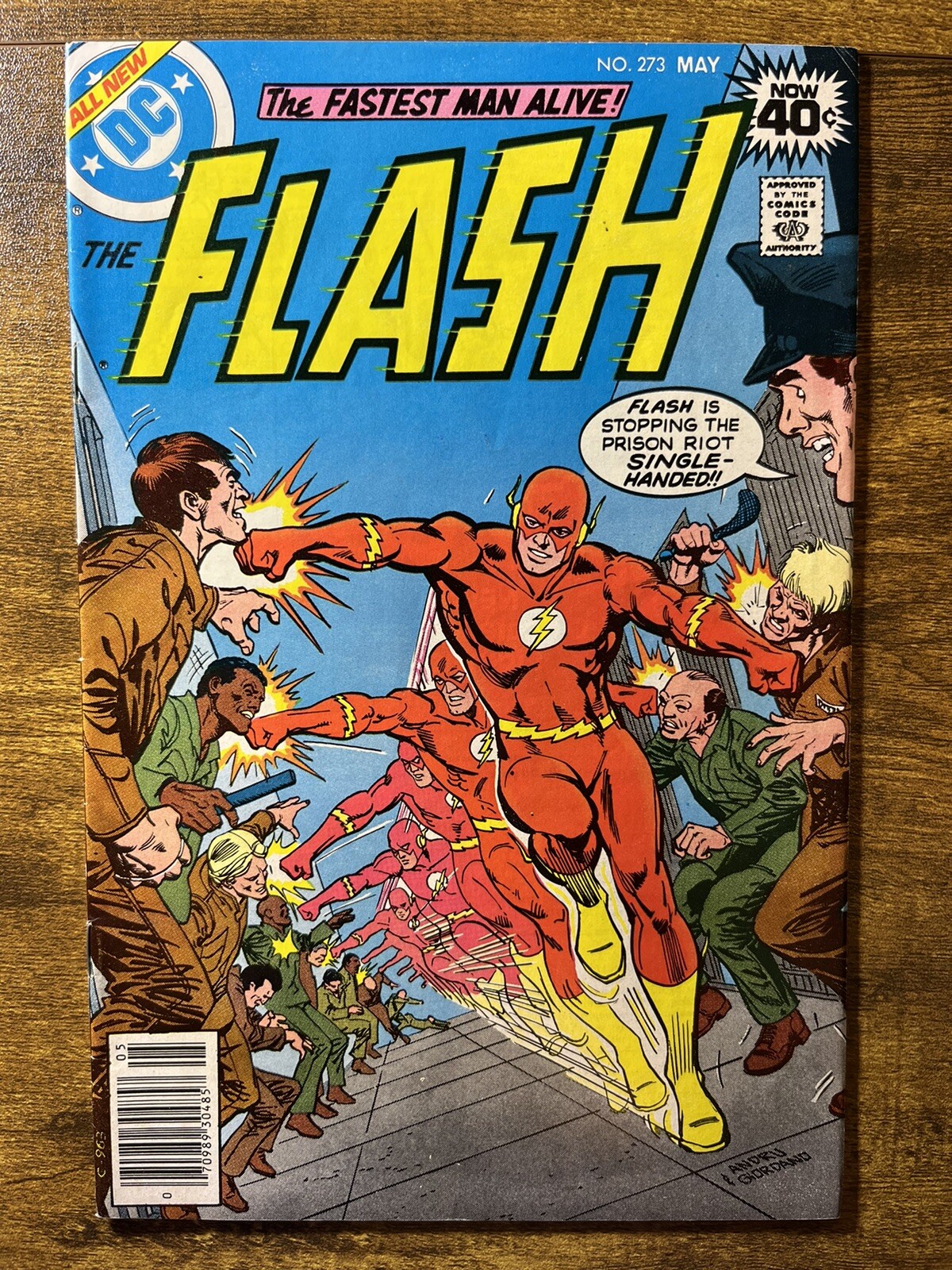 FLASH 273 ROS ANDRU COVER CARY BATES STORY DC COMICS 1979 VINTAGE | eBay