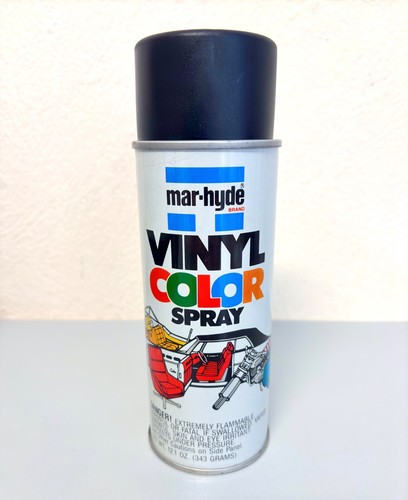 Mar-Hyde Vinyl Color Spray Paint Jet Black 2105 - EU ONLY - | eBay