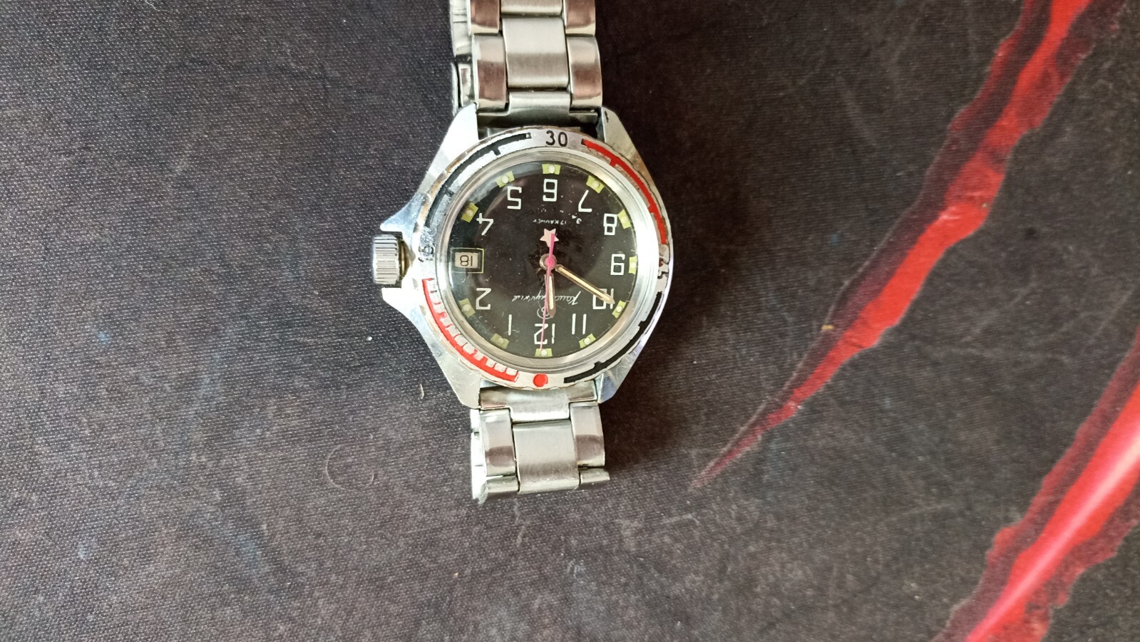 Boctok Vostok CCCP Komandirskie Soviet Military Vintage ORIGINAL Watch ...