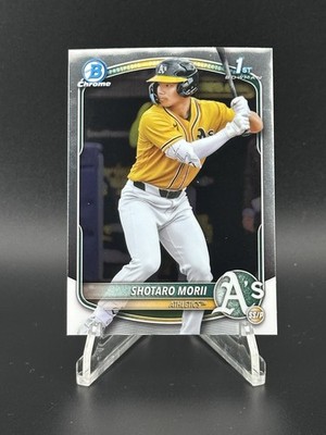 2025 Bowman Chrome SHOTARO MORII 1st Bowman Prospects Card #BCP-170 ...