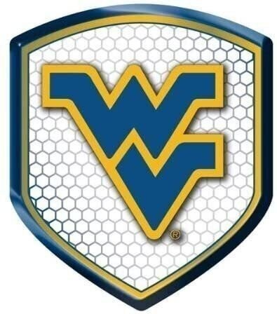 West Virginia University Mountaineers High Intensity Reflector, Shield ...