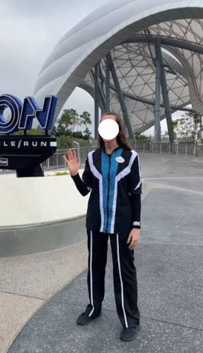 TRON LIGHTCYCLE RUN DISNEY WORLD CAST MEMBER SHIRT UNIFORM MAGIC ...