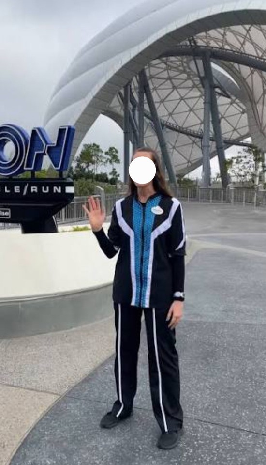 TRON LIGHTCYCLE RUN DISNEY WORLD CAST MEMBER SHIRT UNIFORM MAGIC ...