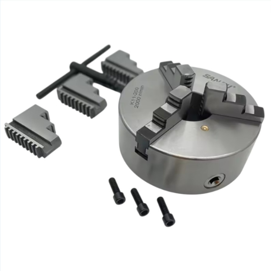 Genuine Quality Sanou 3 Jaw Self Centering Metal Lathe Chuck Reversable ...