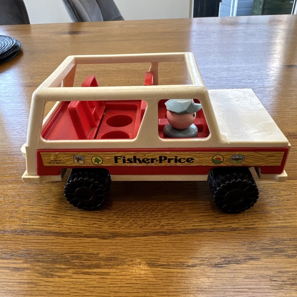 Fisher-Price Little People Play Family Car Camper 1979 Vintage | eBay