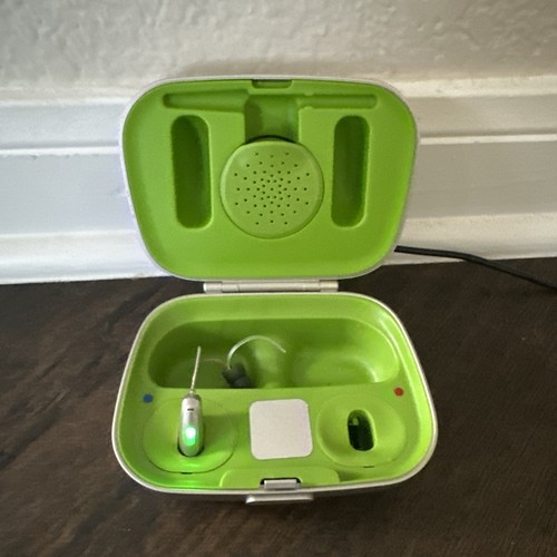 Phonak Audeo CE0459 Hearing Aid & Charger Case RIC- Left Aid Only AS IS ...