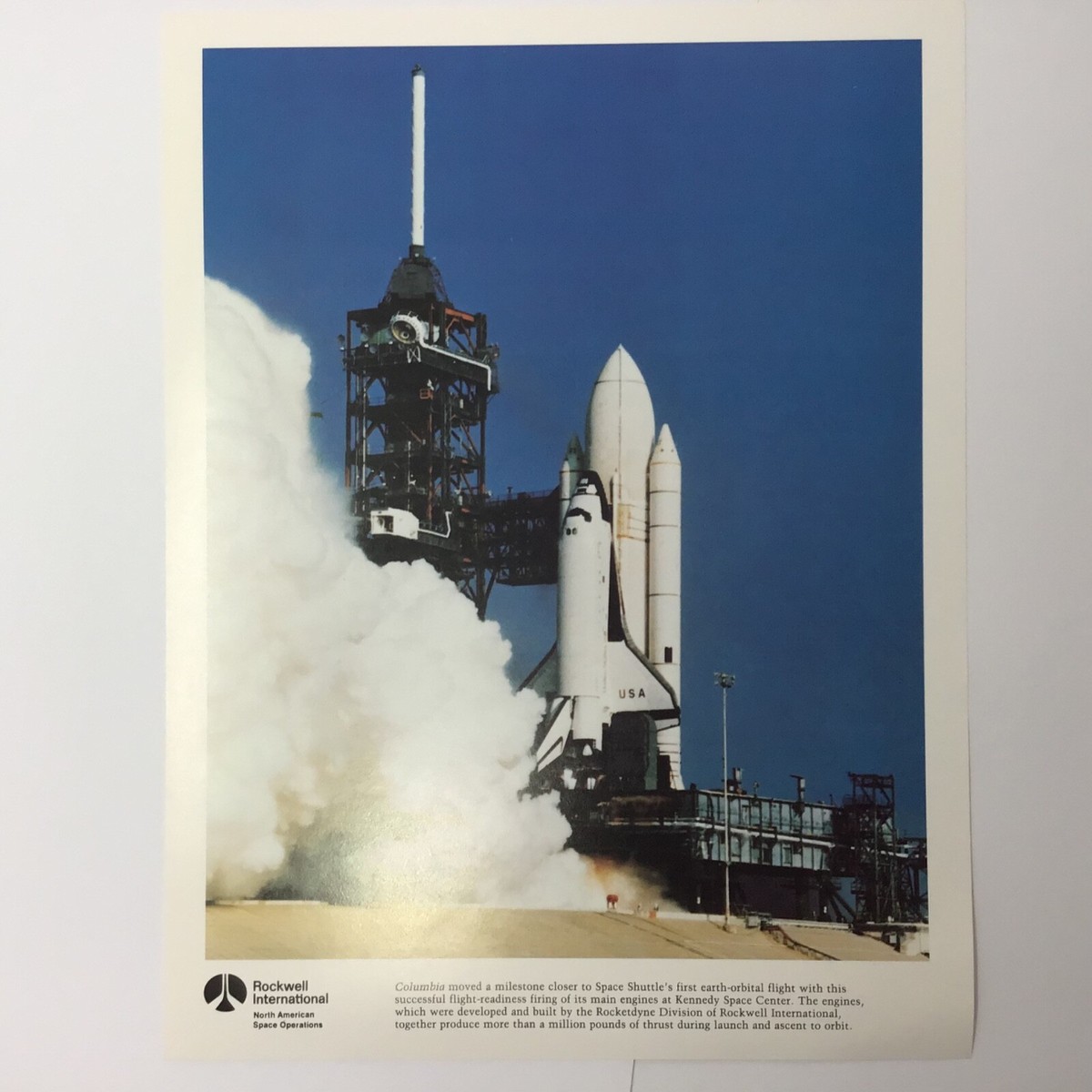 First Space Shuttle Columbia Mission