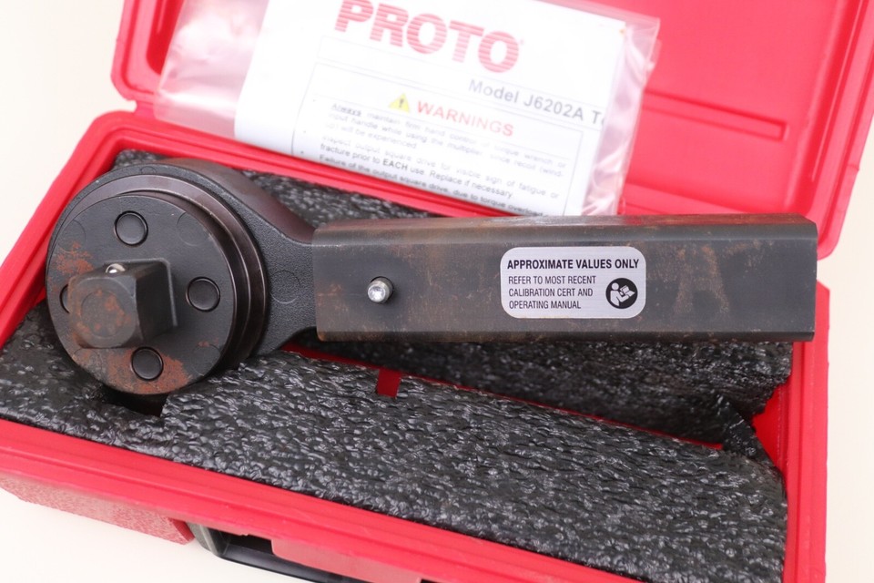 Proto 6202A 3/4" Output Drive Torque Multiplier 750ft-lbs | eBay