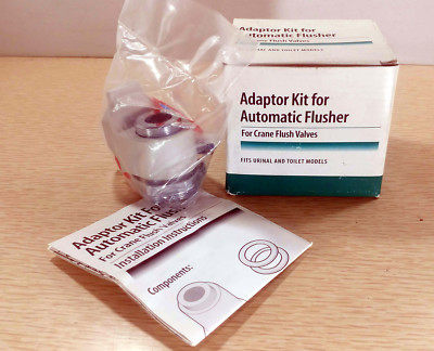 1 NEW UNBRANDED 401165 AUTO FLUSH CRANE VALVE ADAPTER KIT NIB ***MAKE ...