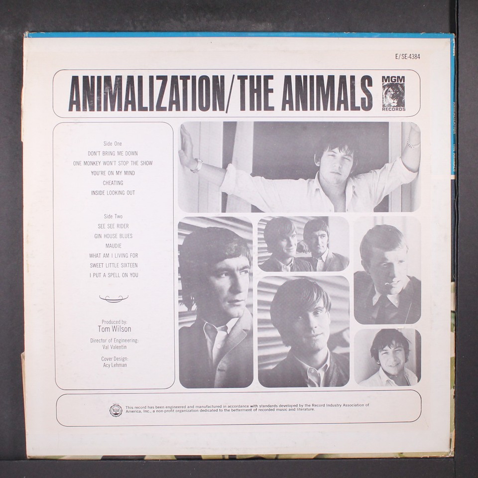 ANIMALS: animalization MGM 12" LP 33 RPM | eBay
