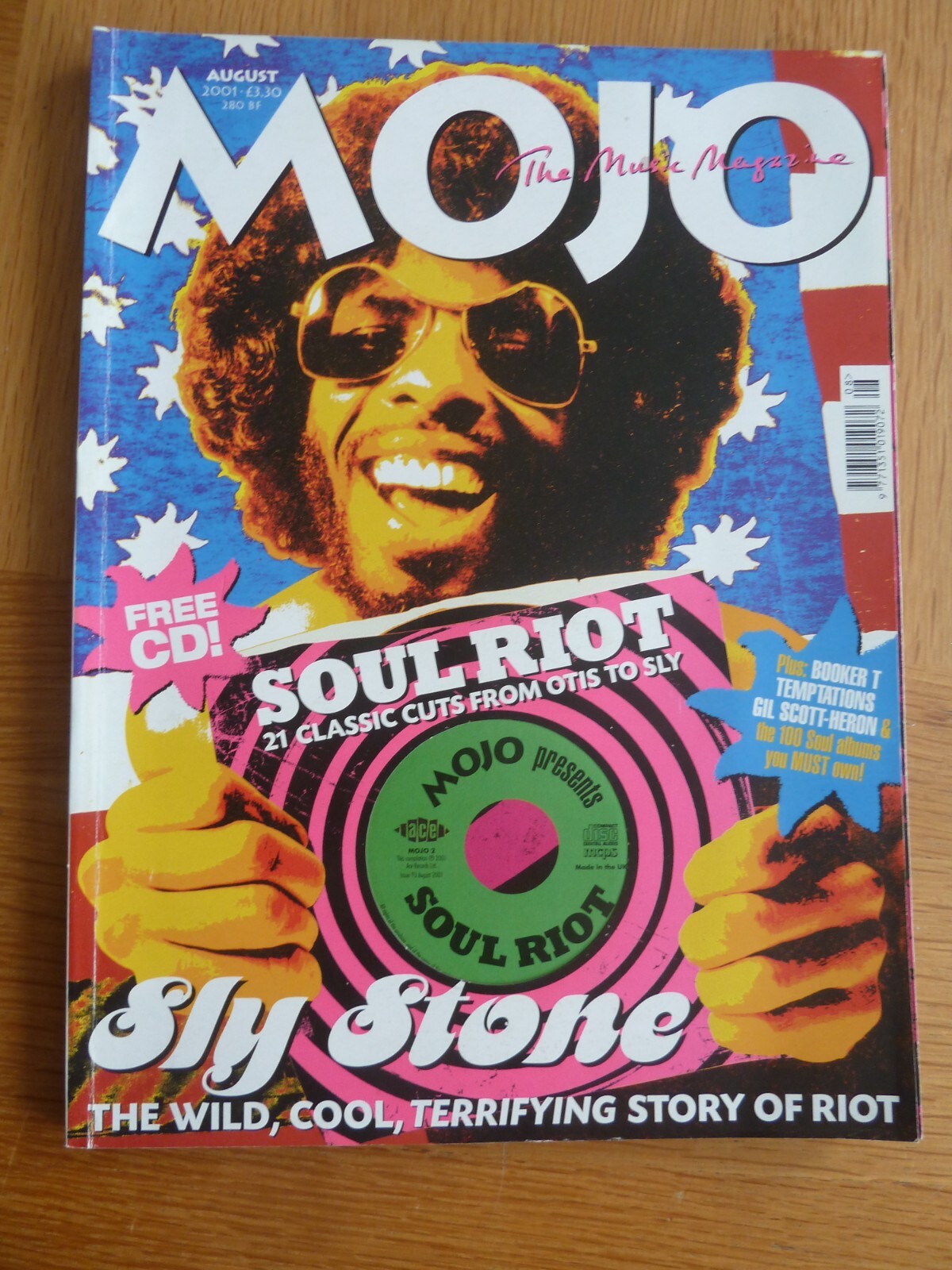 Mojo Magazine August 2001 Soul Riot, Sly Stone | eBay