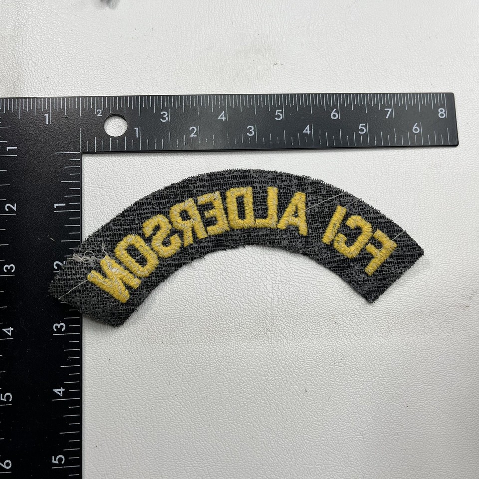 FCI ALDERSON Patch P014 | eBay