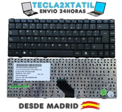 teclado para portatil COMPAL HL91 español negro ver foto | eBay