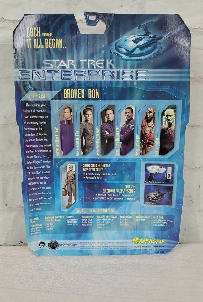 Star Trek Enterprise Sub Commander T'Pol Action Figure 687203852027 | eBay
