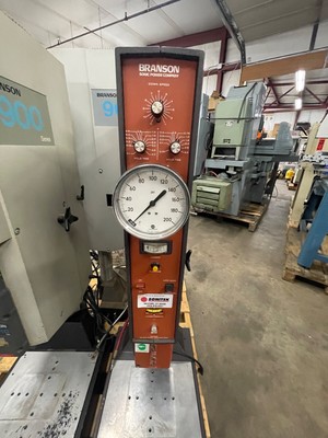 Plastic Welders & Sealers - Branson Ultrasonic Welder