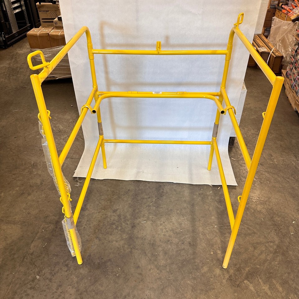 Steel Protective Guard RATION Collapsible Manhole Guard - Yellow Steel ...