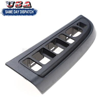 Power Window Switch Bezel Dark Pewter Front Left LH New For Chevy Gmc ...