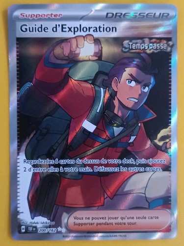 Pokémon Trainer Card Full Art Exploration Guide H TEF. Fr 200/162 2024 ...