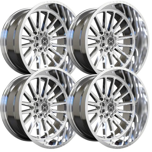 20 inch 20x10 Hardcore HC24 Chrome wheel rim 8x180 -19 | eBay