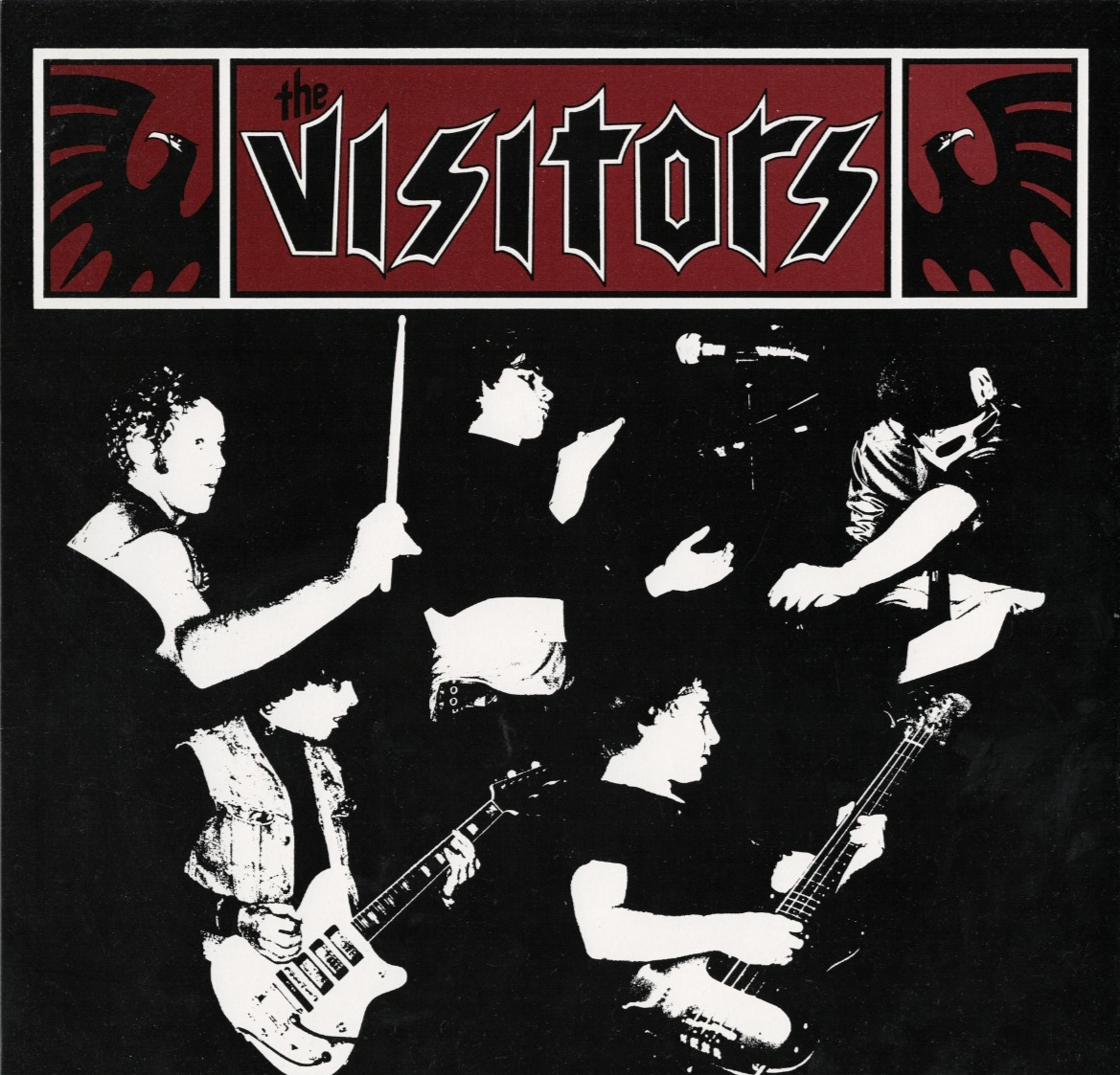 THE VISITORS Self Titled 12" EP VINYL AUSSIE GARAGE ROCK ACTION Radio ...