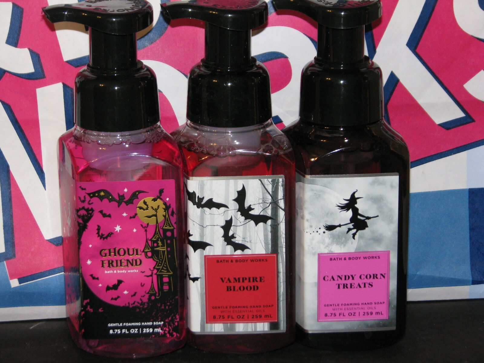 Bath & Body Works Candy Corn Treats Foaming Hand Soaps 8.75 Oz X3 for ...