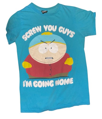 ERIC CARTMAN SOUTH PARK T SHIRT "SCREW YOU GUYS I'M GOING HOME" Adult XS | eBay